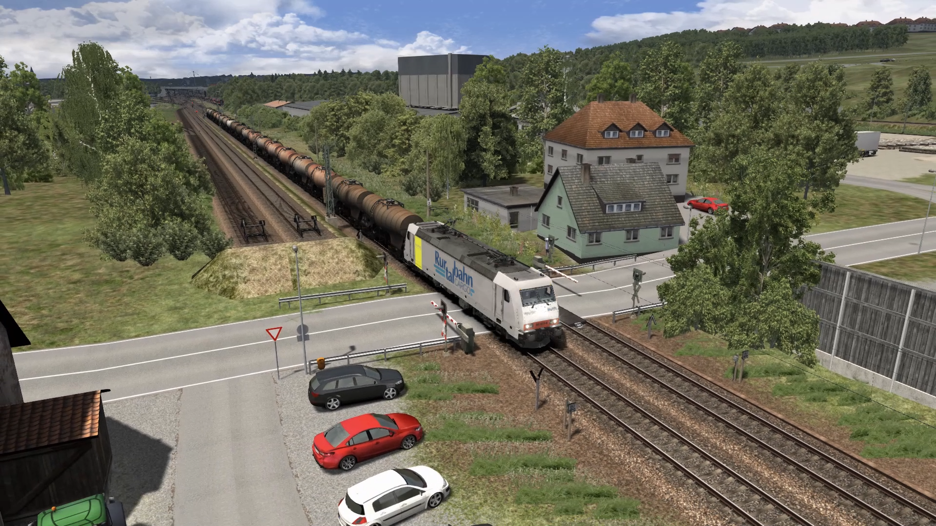 A level crossing along the way | Dovetail Games Forums