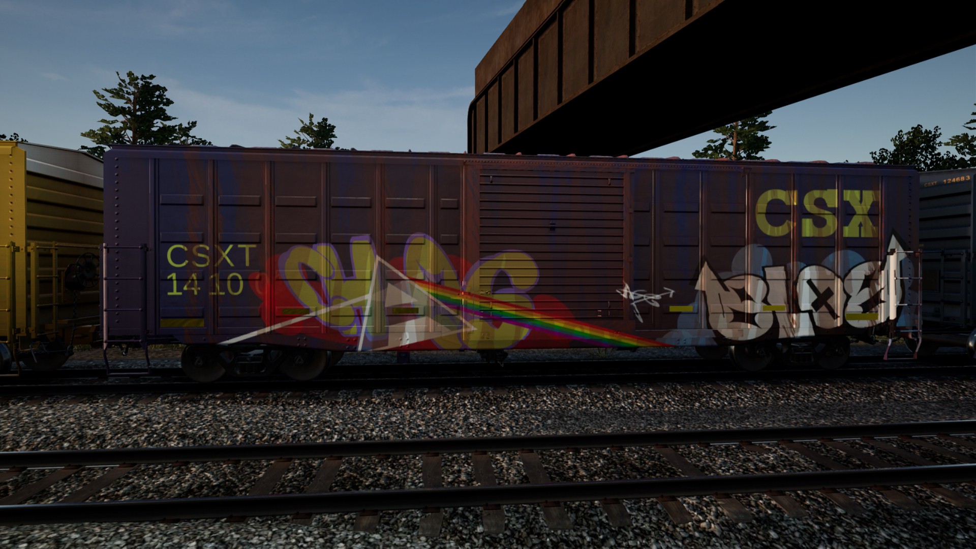 CSX Vandalized Boxcar | Dovetail Games Forums