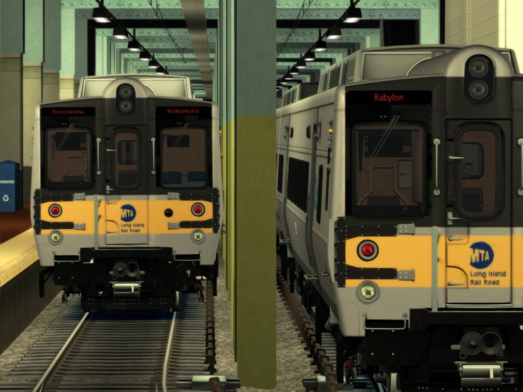 Trains-M8's LiRR Repaints Ronkonkoma and Babylon Bound trains ...